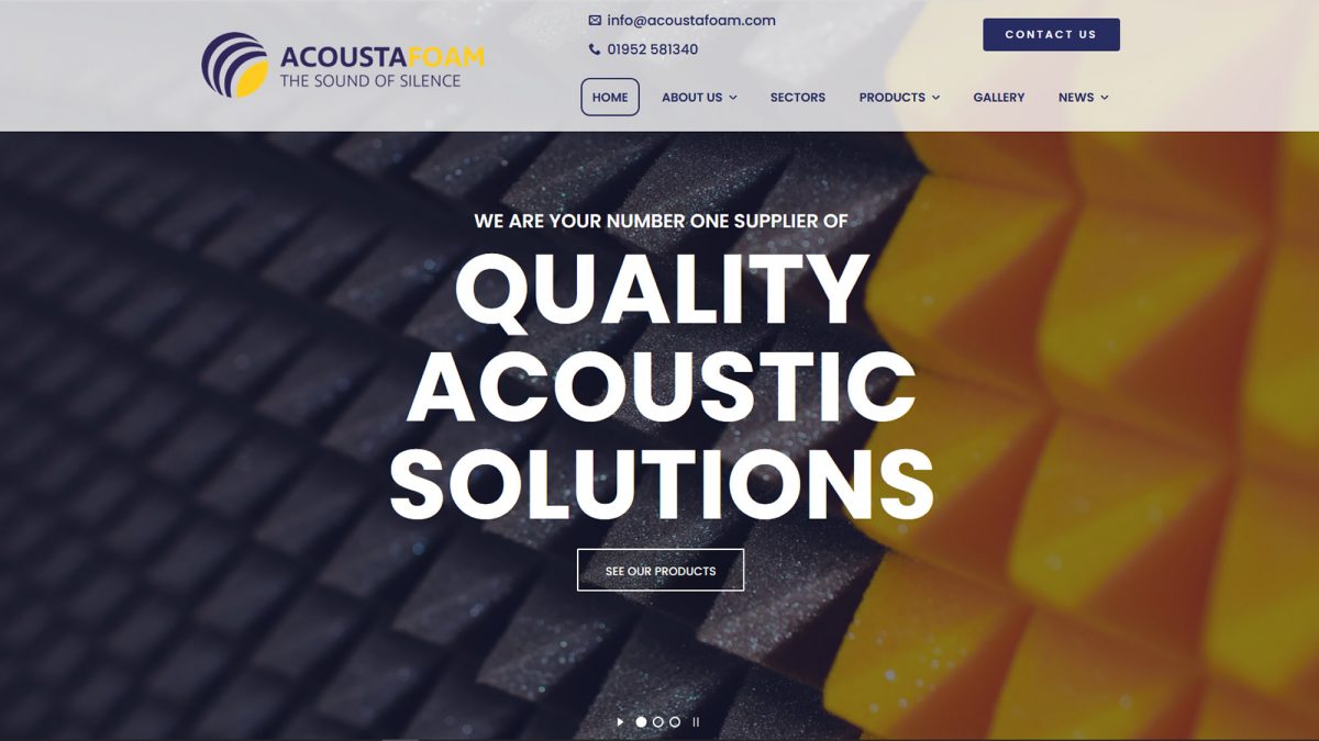 Articles - Acoustafoam
